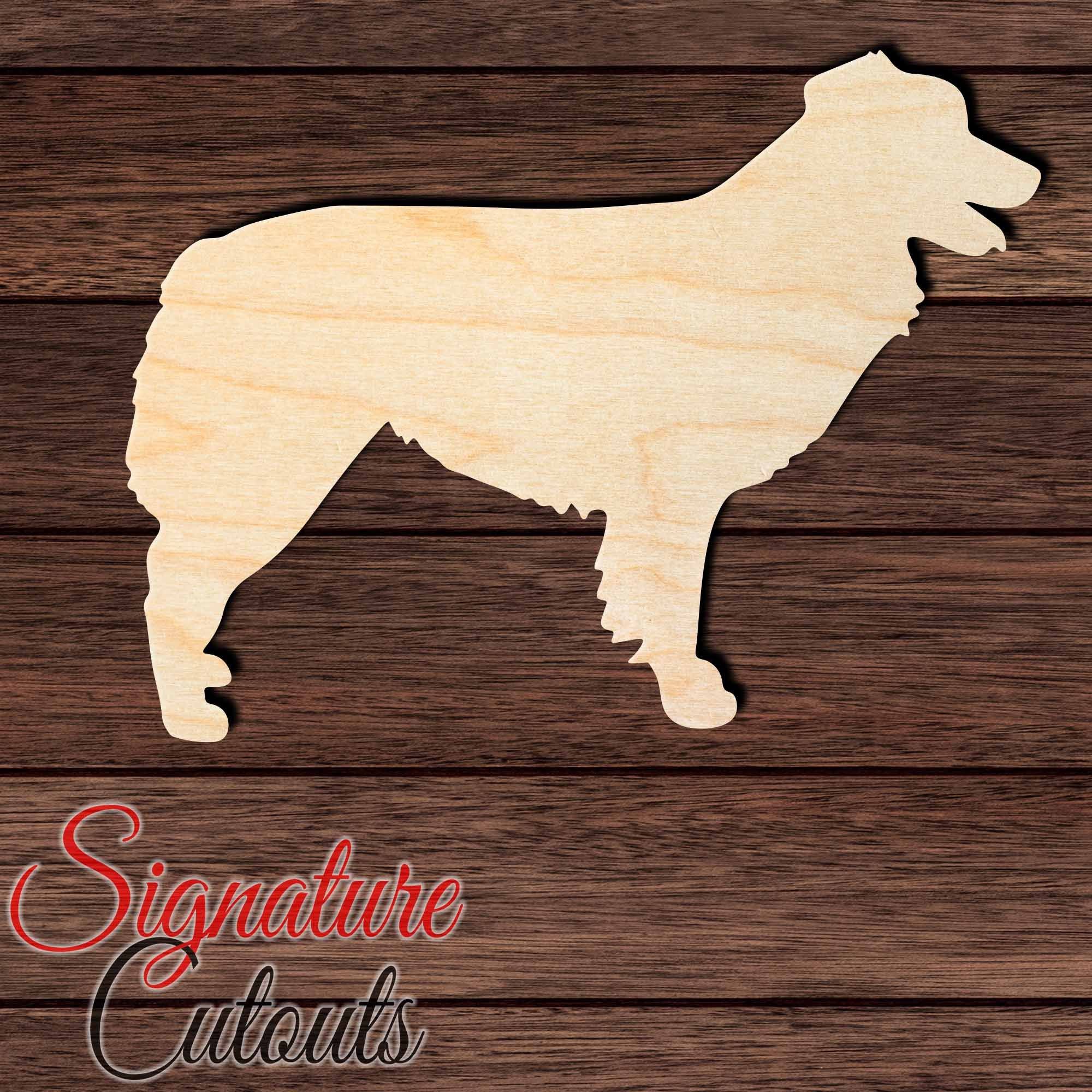 Australian Shepherd Shape Cutout – Signature Cutouts