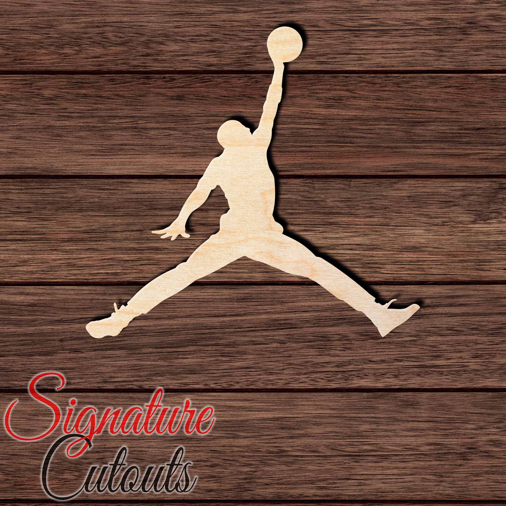 Basketball 009 Shape Cutout – Signature Custom Works