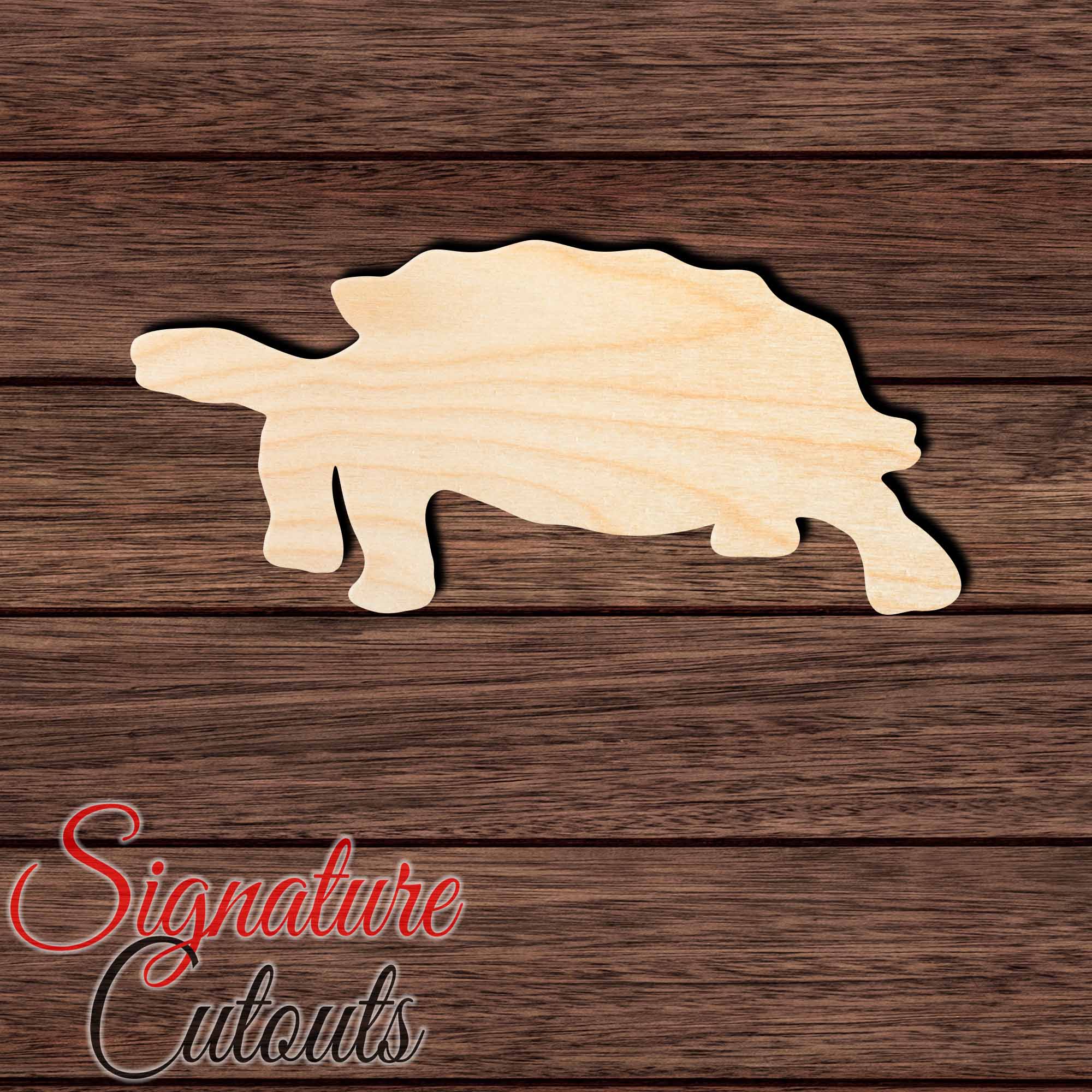 Galapagos Tortoise 001 Shape Cutout – Signature Cutouts