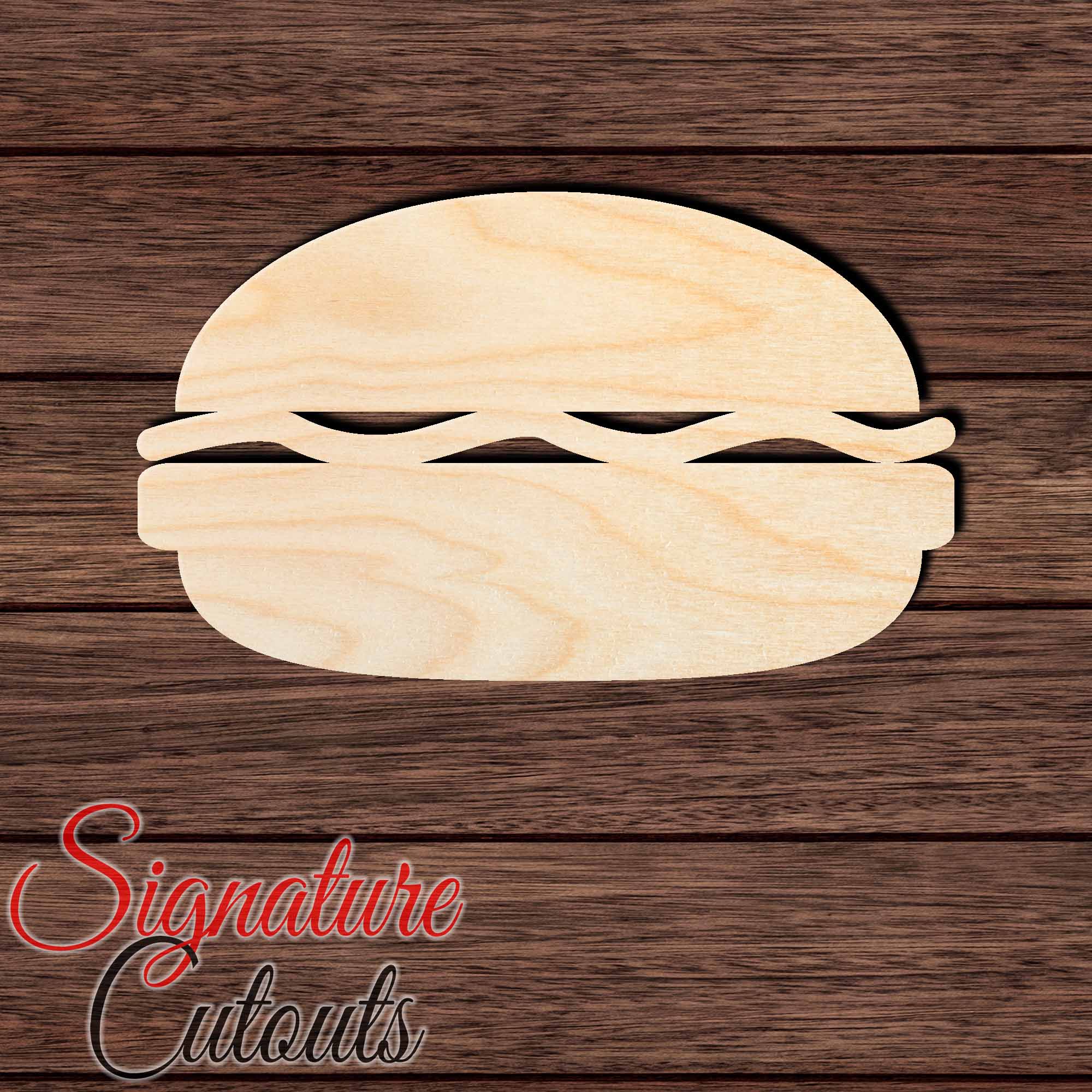 Hamburger 001 Shape Cutout – Signature Custom Works