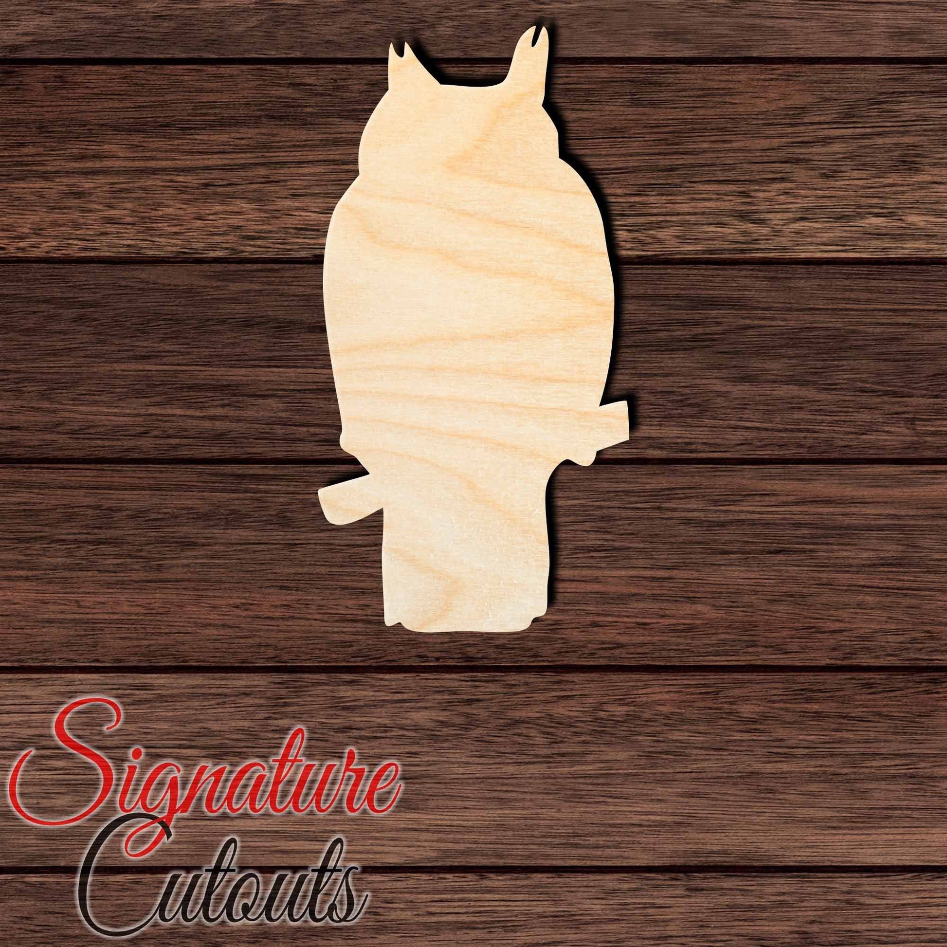 Owl 003 Shape Cutout – Signature Custom Works