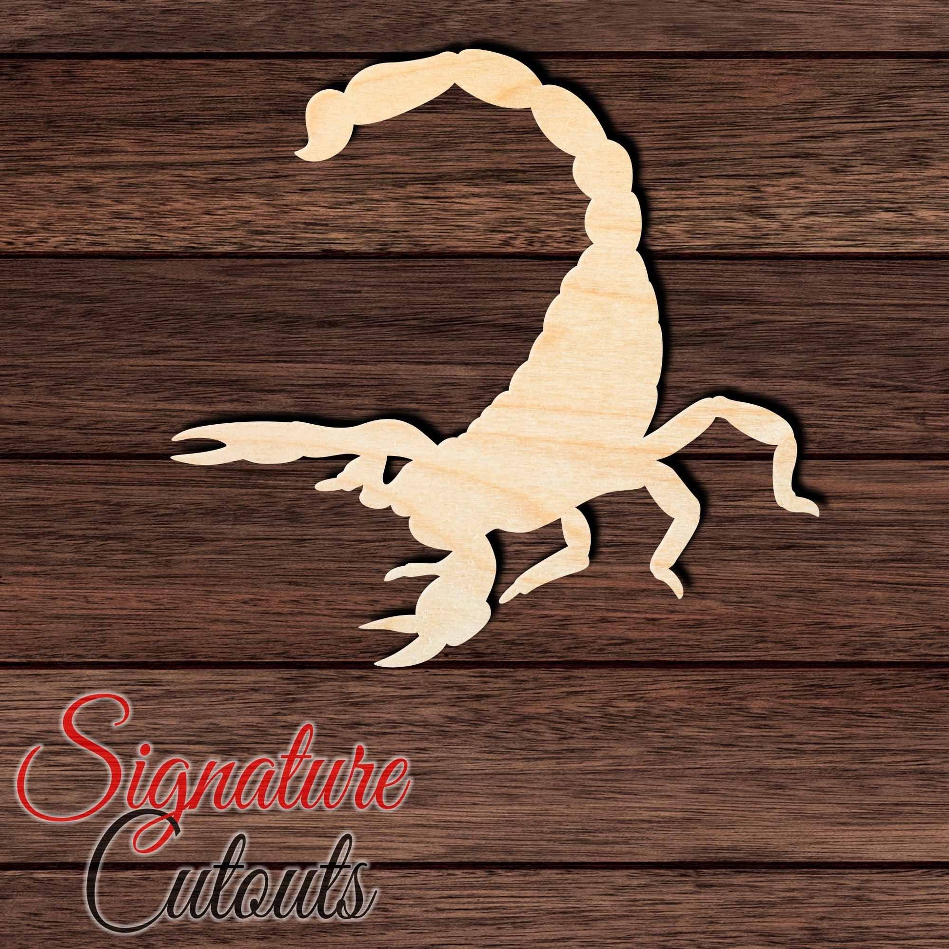 Scorpion 002 Shape Cutout – Signature Custom Works